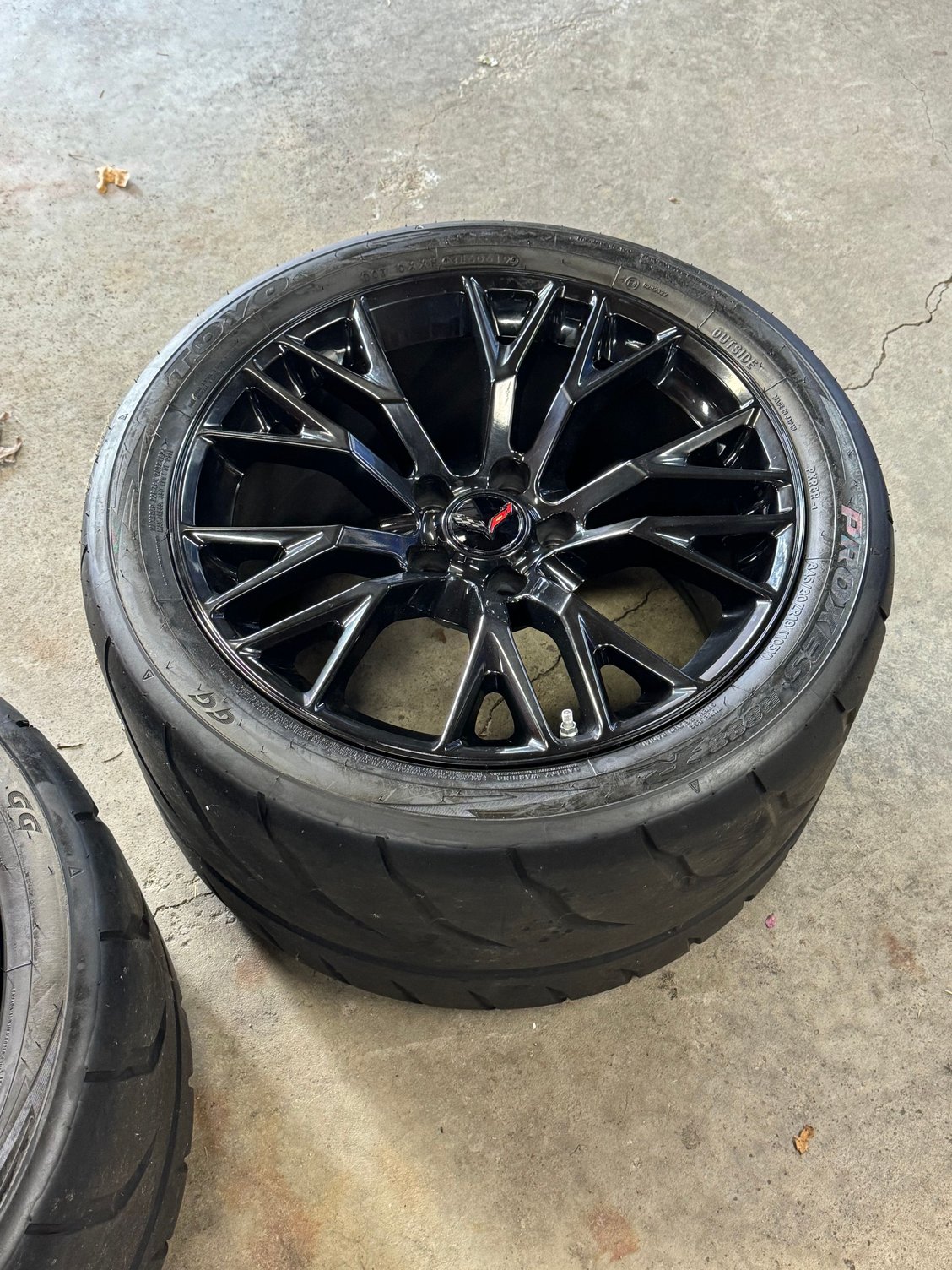 FS (For Sale) 19” rear only C7 z06 wheels with r888r - CorvetteForum ...