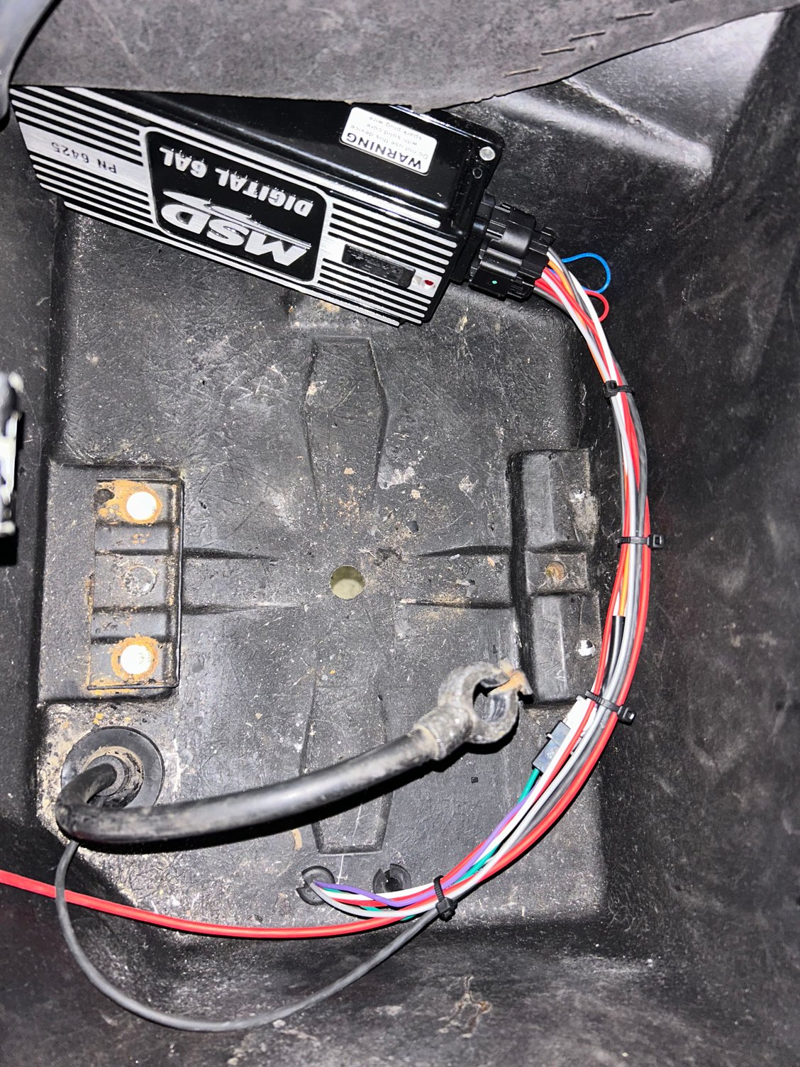 MSD box mounting - CorvetteForum - Chevrolet Corvette Forum Discussion