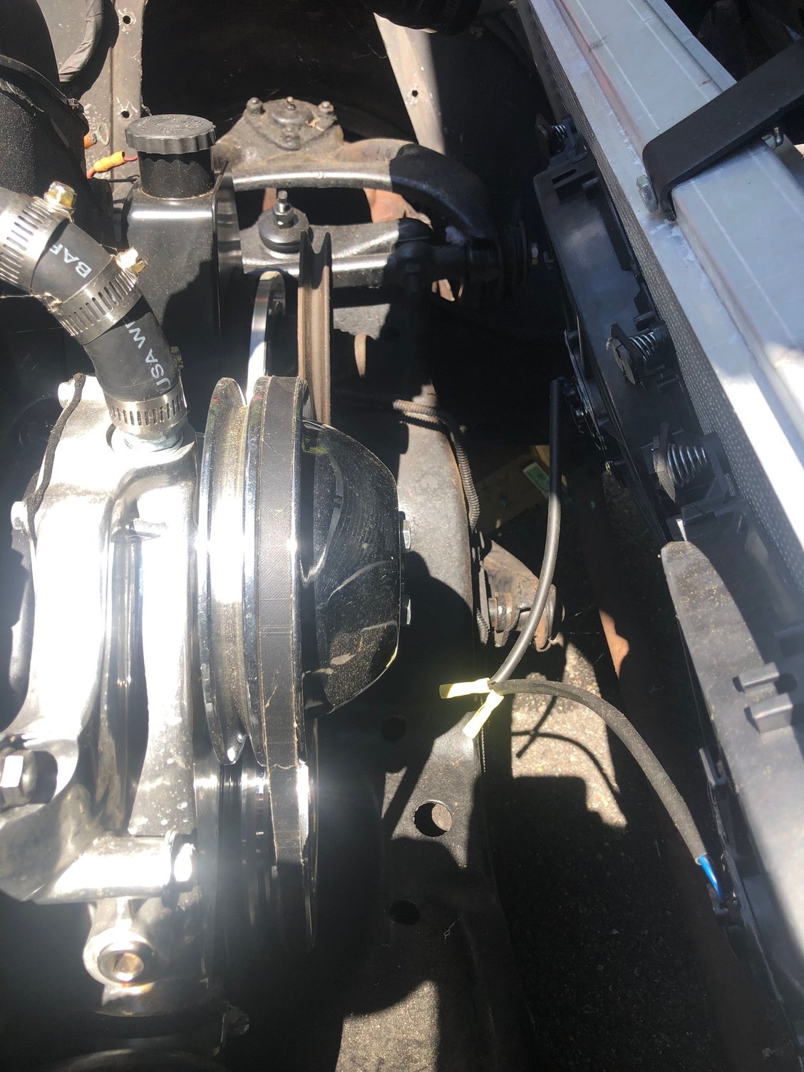 Chevy 454 Pulley Alignment Issues - CorvetteForum - Chevrolet Corvette ...