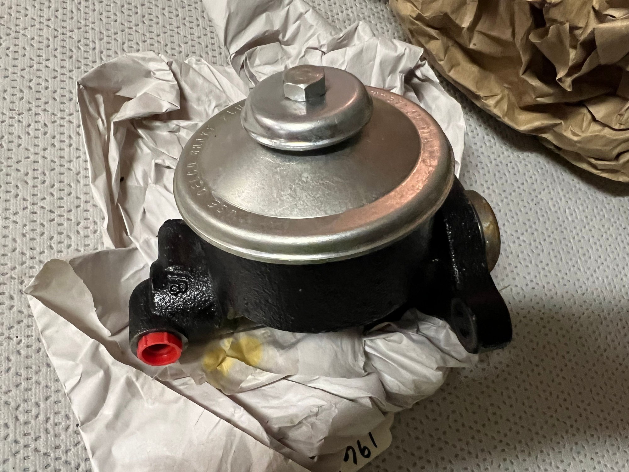 FS (For Sale) Newer used ‘63 repro master cylinder, power brake ...