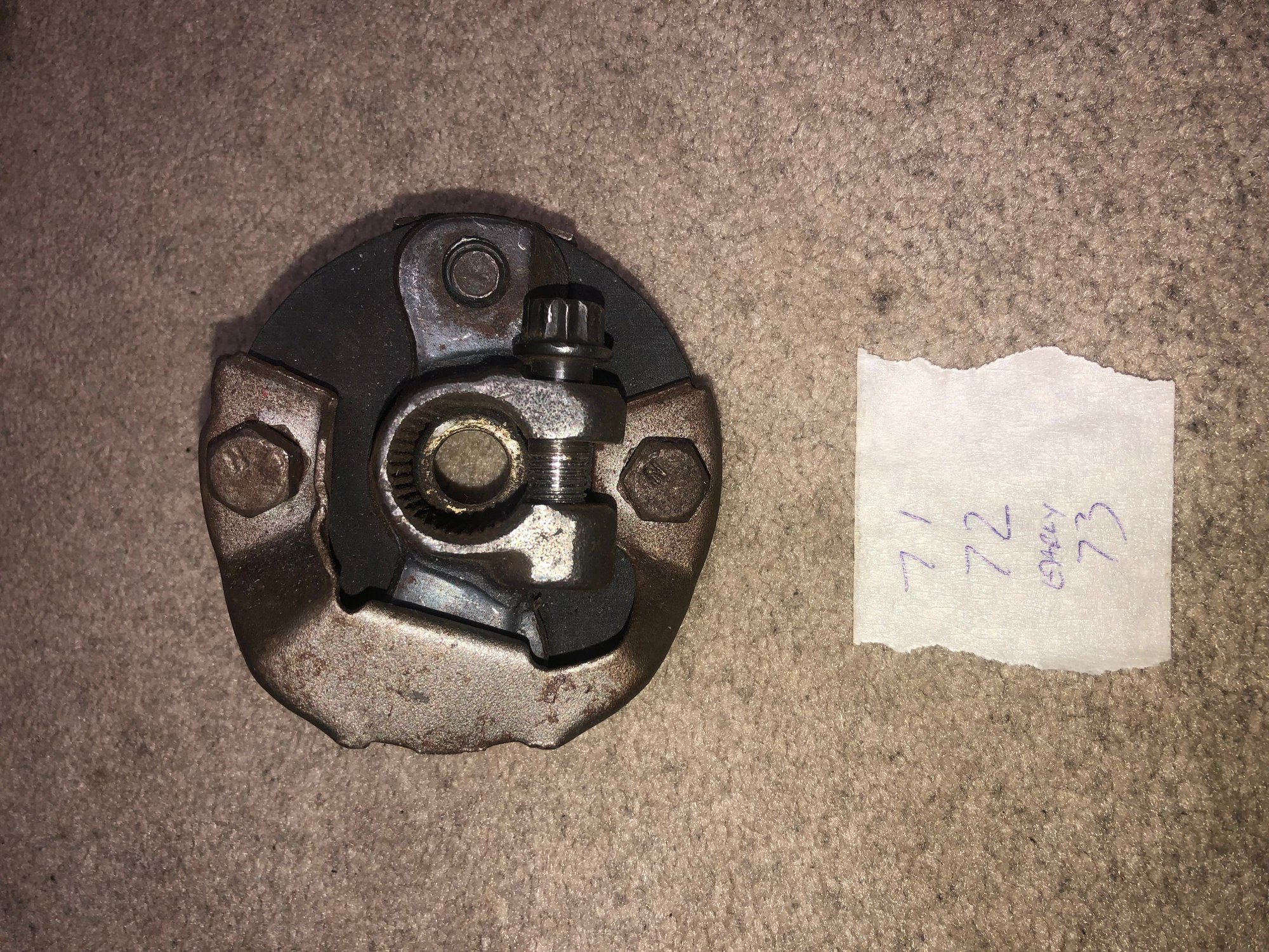 Steering Rag Joint - CorvetteForum - Chevrolet Corvette Forum Discussion