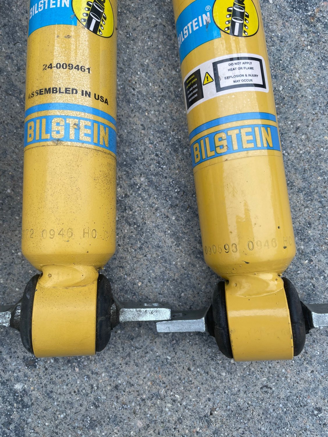 FS (For Sale) Bilstein Shocks - set of four - CorvetteForum - Chevrolet ...