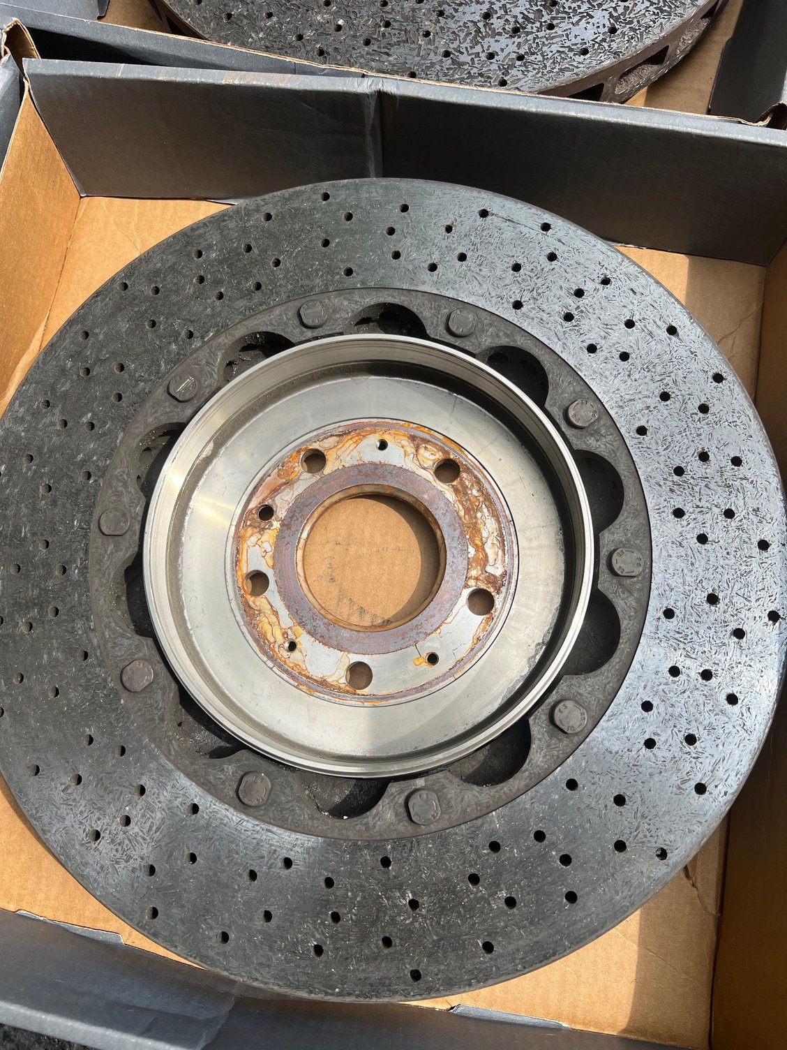 FS (For Sale) 2015-2019 Corvette C7 Z06 Z07 Carbon Ceramic Brake Rotor ...