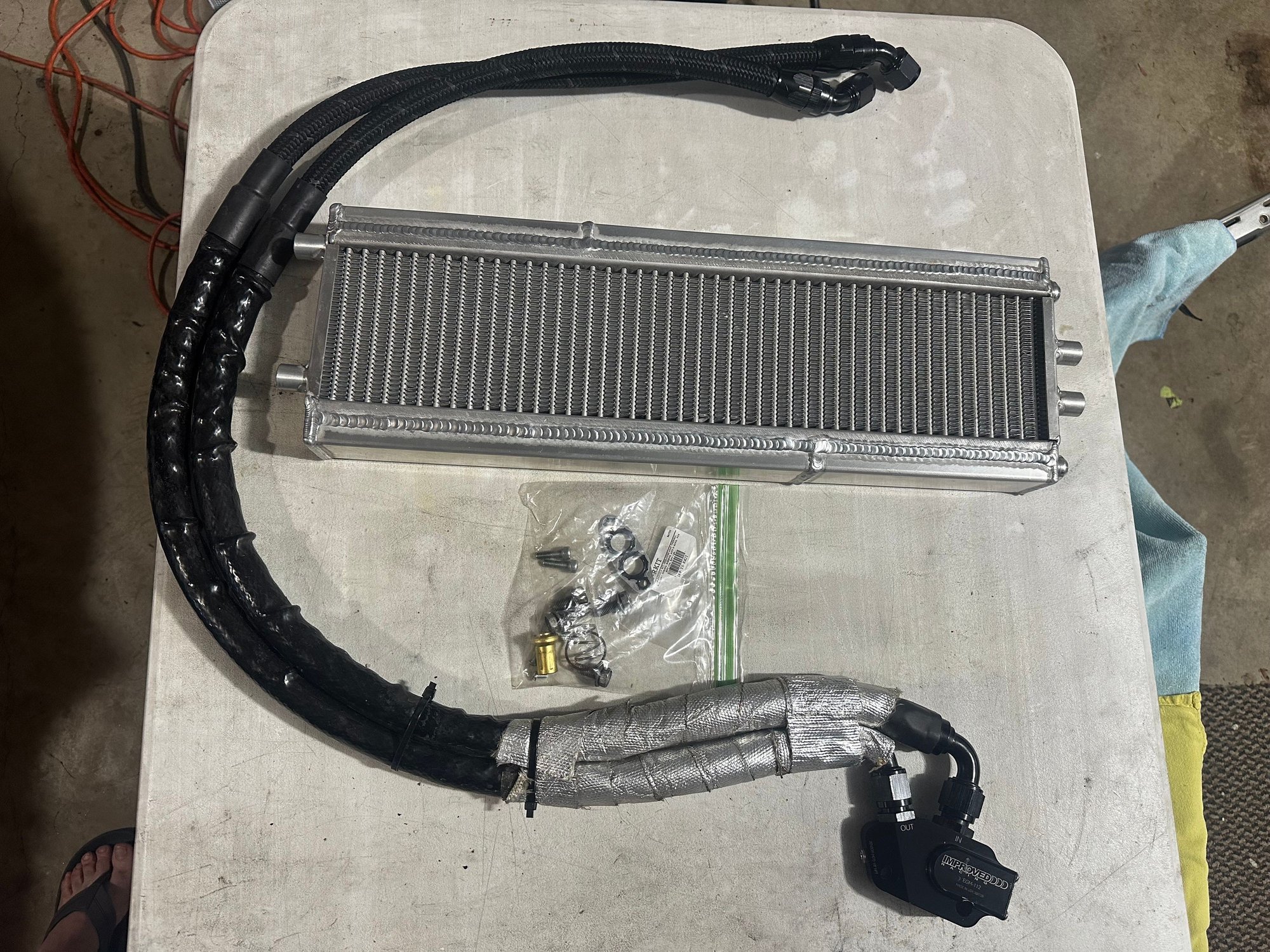 FS (For Sale) Improved Racing Oil Cooler Kit with Thermostat - CorvetteForum - Chevrolet ...