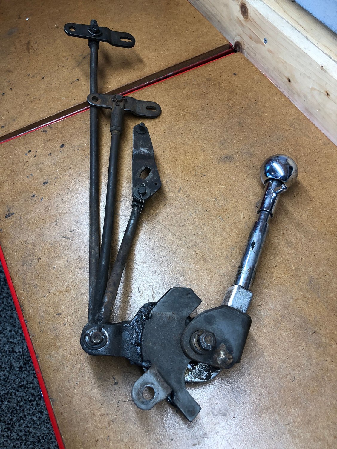 SOLD : Original 4 speed Shifter Assembly / Pushrods - CorvetteForum ...