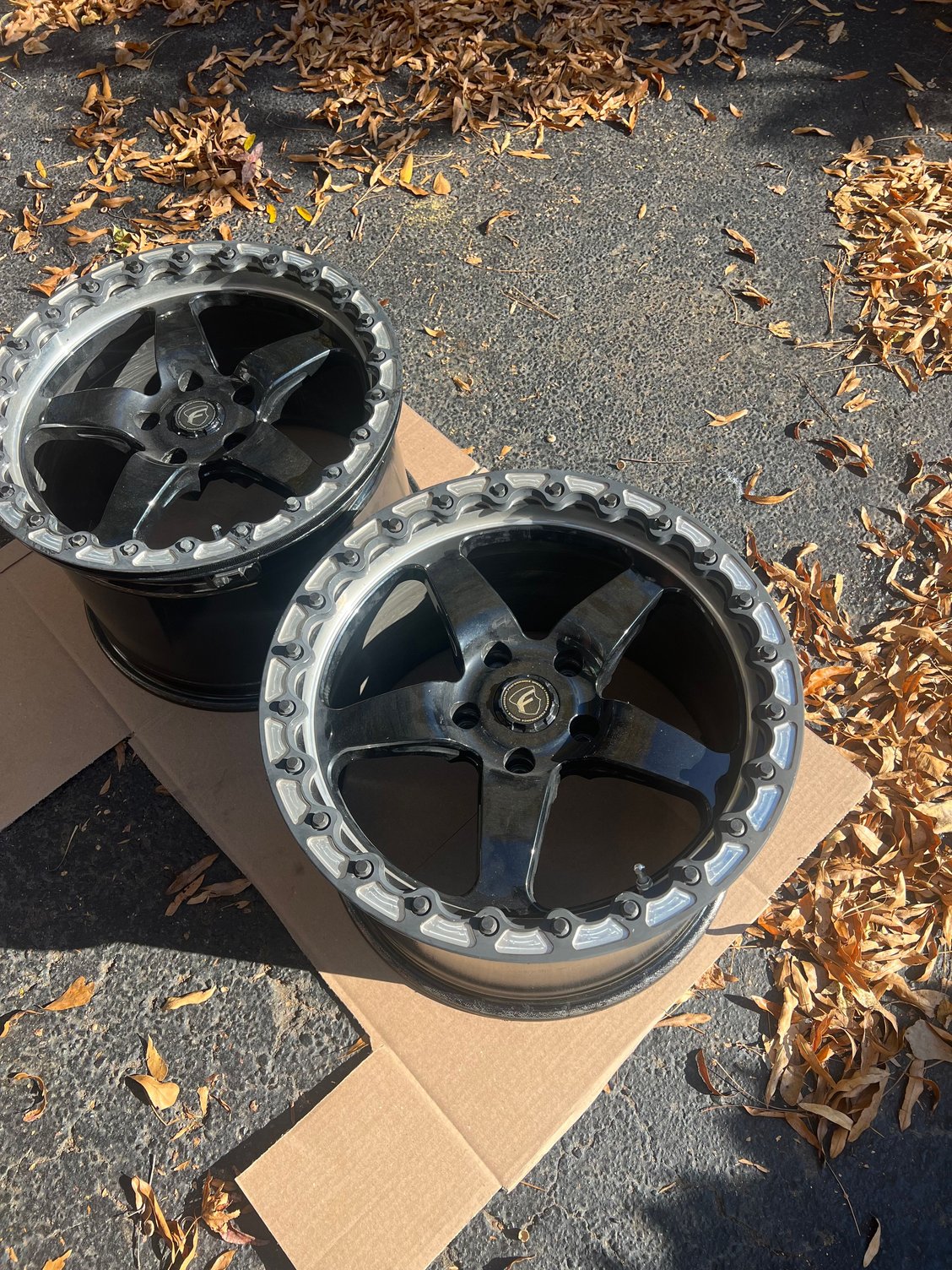 FS (For Sale) C6 Z06 ZR1 Grand Sport Forgestar D5 Beadlocks 18x12 ...