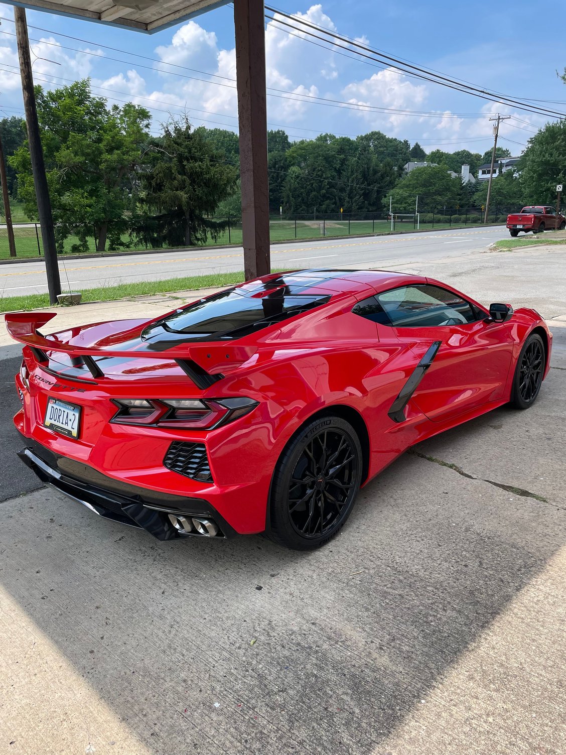 This Torch Red C8 really gets noticed. WOW! - CorvetteForum - Chevrolet ...