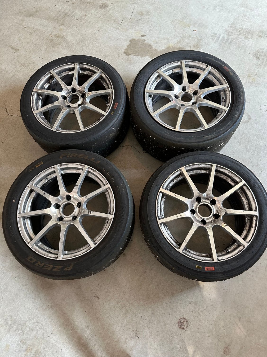 FS (For Sale) TSW interlagos 18x11 ET67 wheels and Pirelli slicks ...