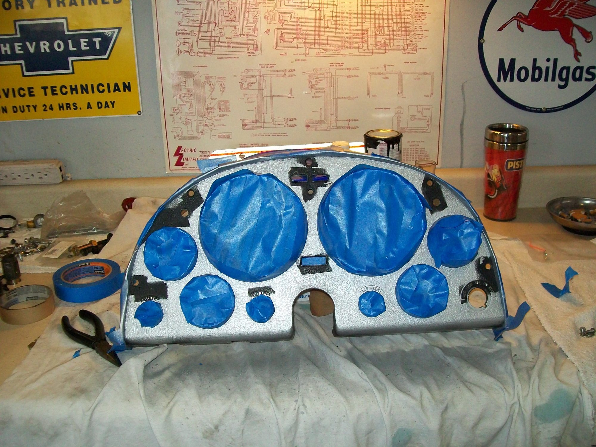 C2 64 Instrument Panel Restoration - CorvetteForum - Chevrolet Corvette ...