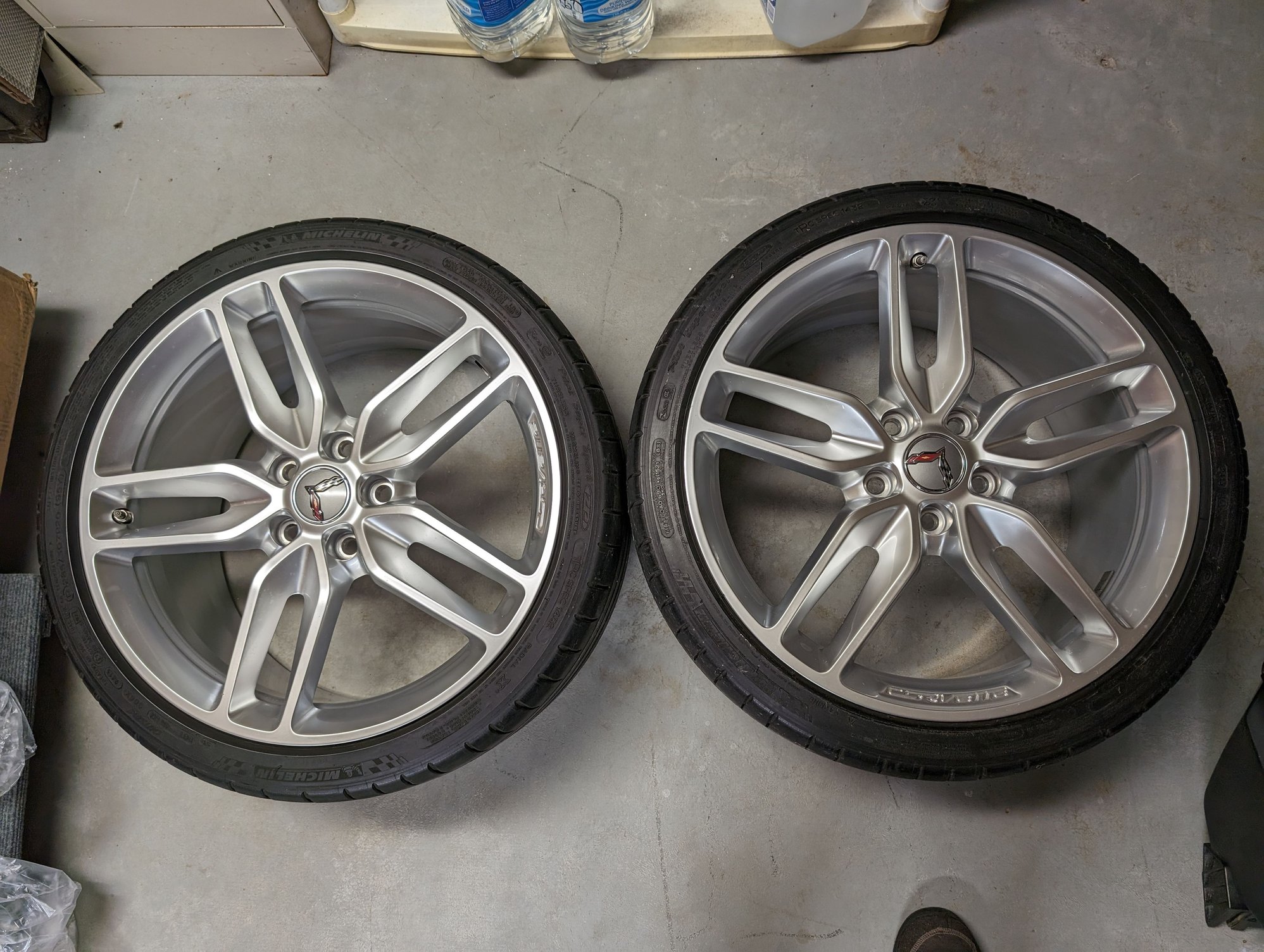 FS (For Sale) Corvette C7 Z51 Wheels and tires $1400 - CorvetteForum ...