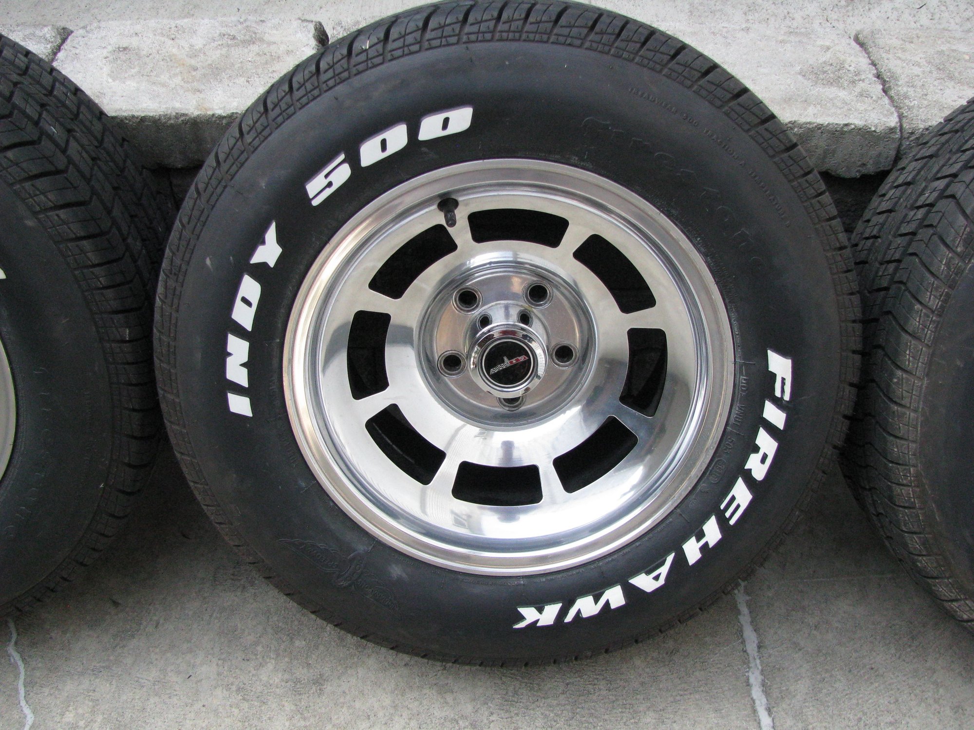 FS (For Sale) 1980-1982 Corvette Aluminum Wheels with Firestone Tires ...