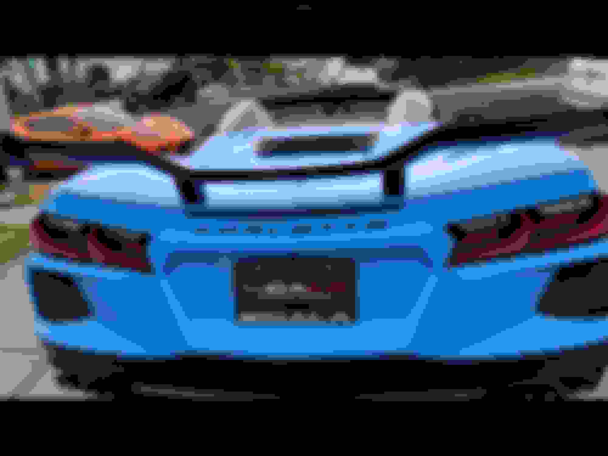 Installing the C8 Z06 high wing on a C8 Stingray Z-51 center mounting ...