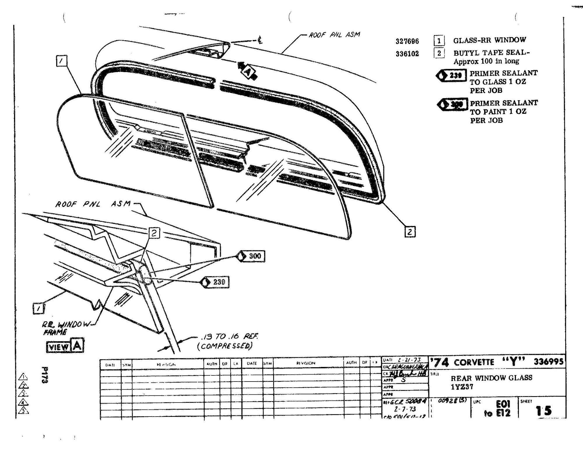 Install rear window with urethane - CorvetteForum - Chevrolet Corvette ...