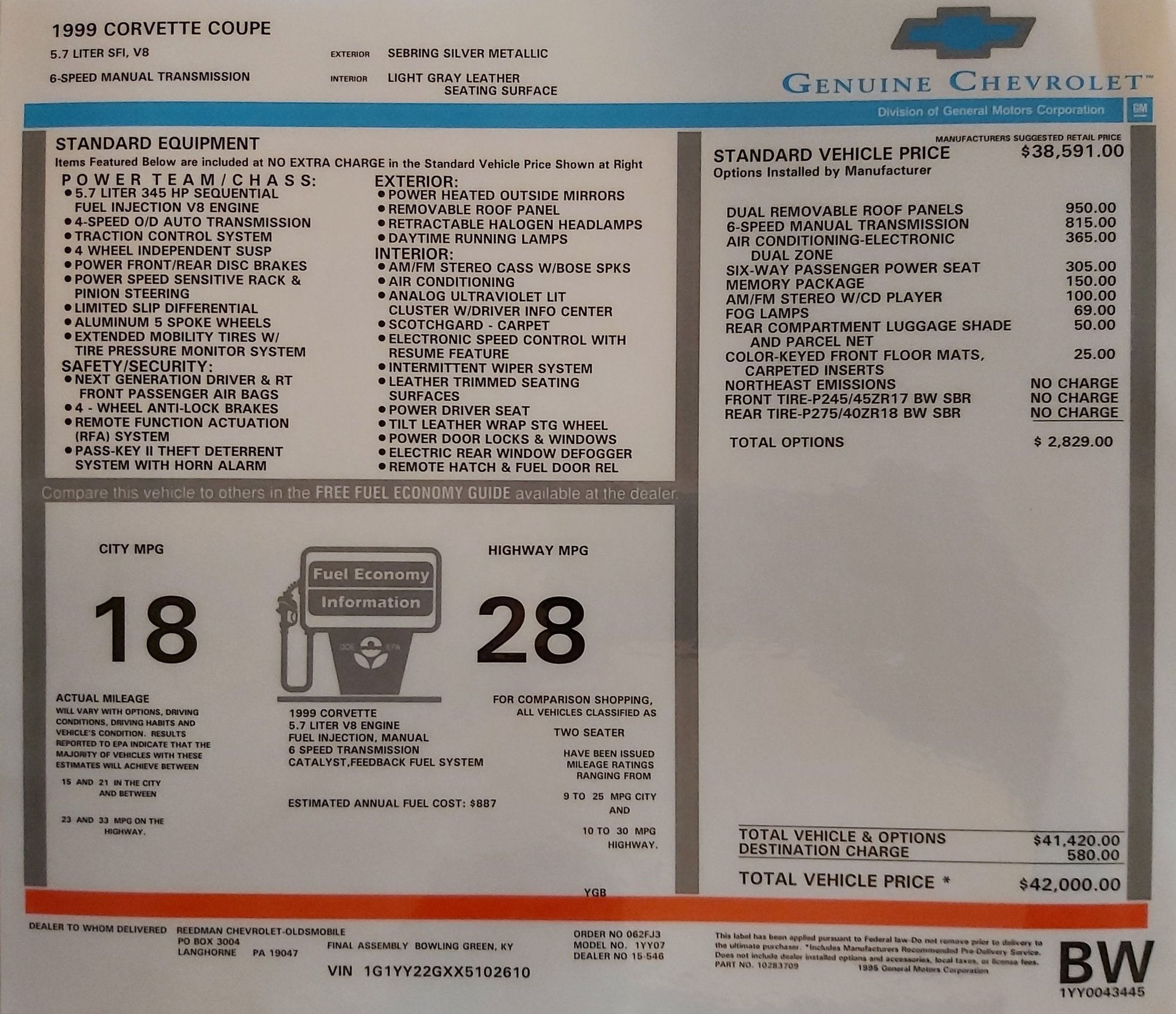 Corvettes For Sale [Canadian Section] - Page 54 - CorvetteForum ...