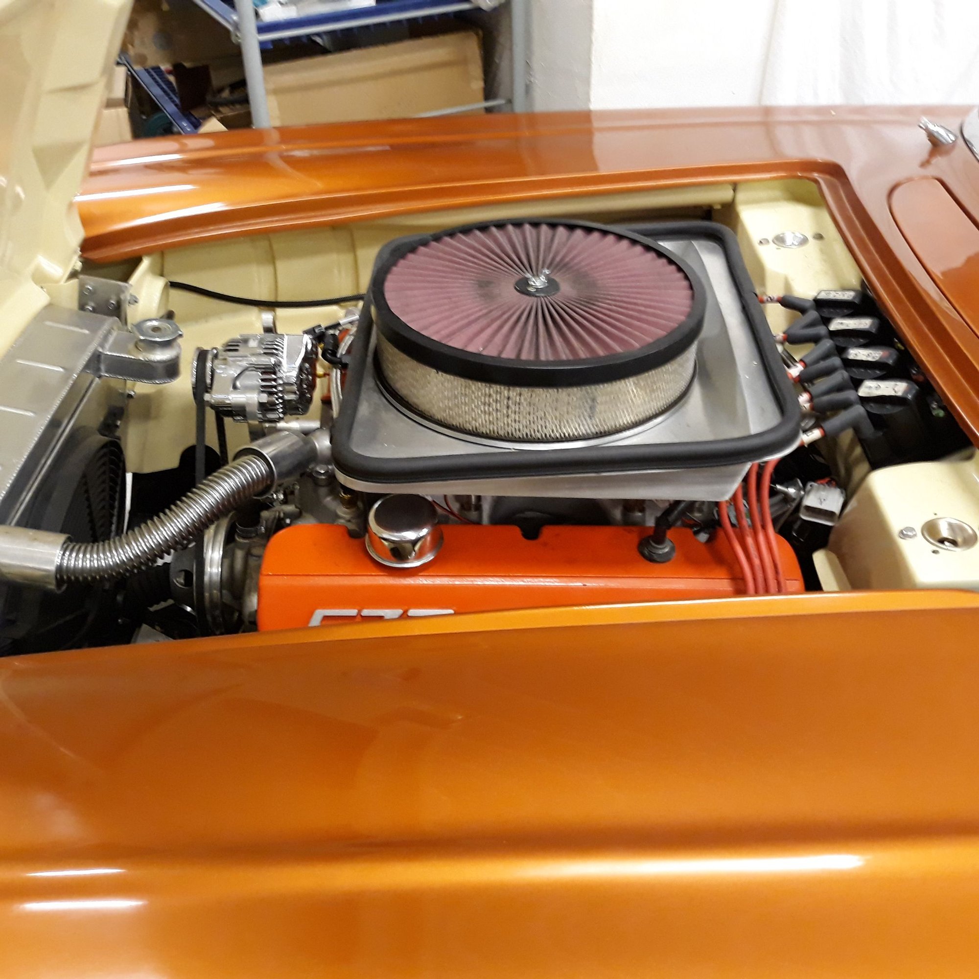 Anyone paint the engine bay the body color? - CorvetteForum - Chevrolet ...