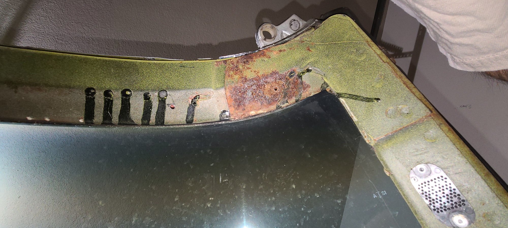 Birdcage and windshield frame rust - CorvetteForum - Chevrolet Corvette ...