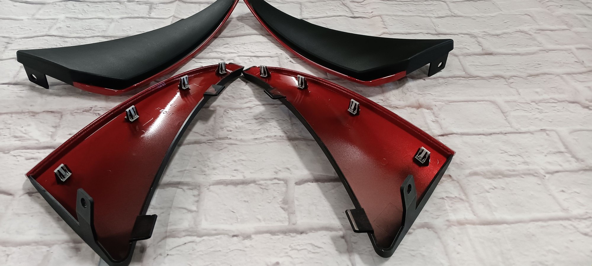 $50 OFF on C8 Corvette Red Mist Metallic XL Premium Splash Guards 4pc ...