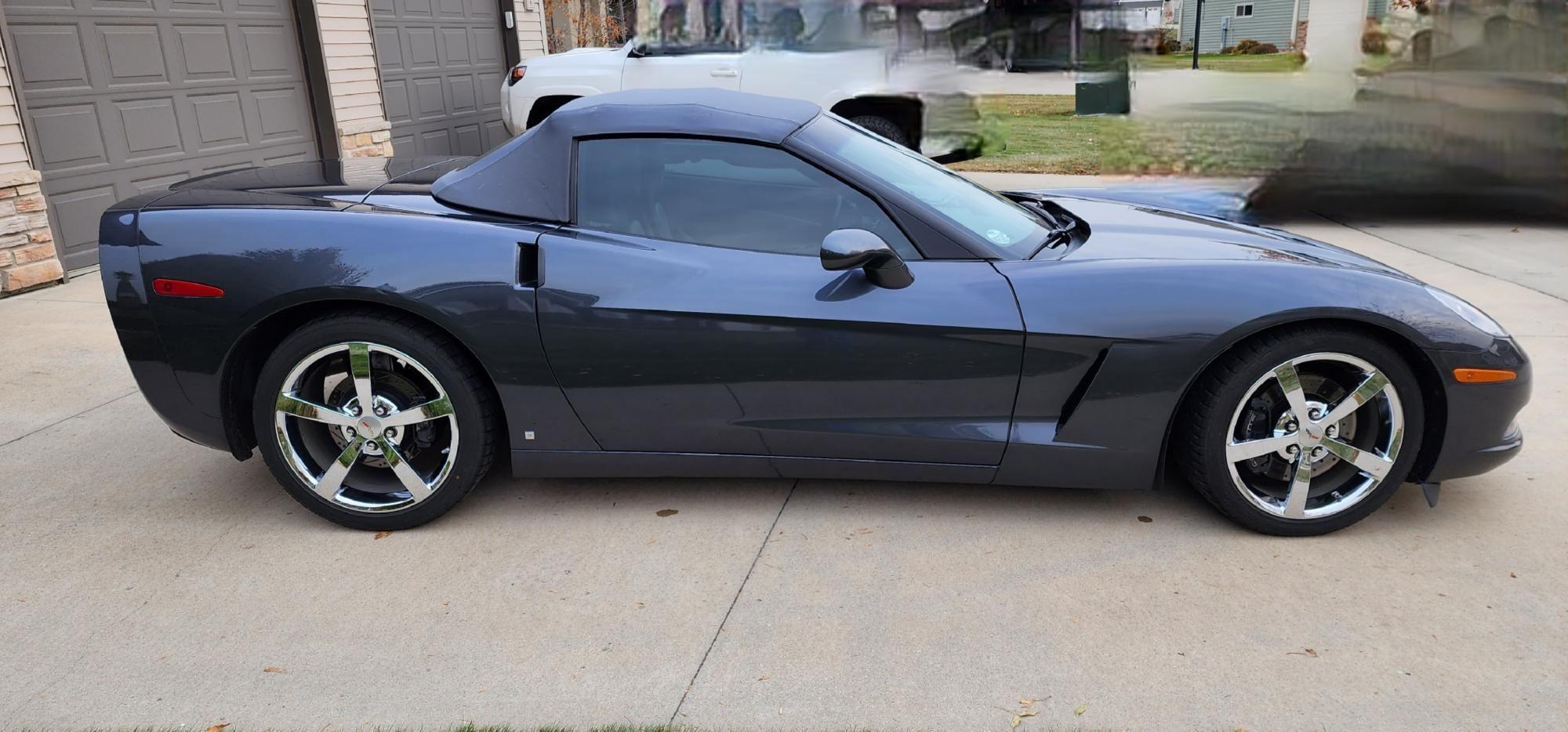 FS (For Sale) 2009 C6 Conv, 3LT, AT, Cyber Gray Metallic ...