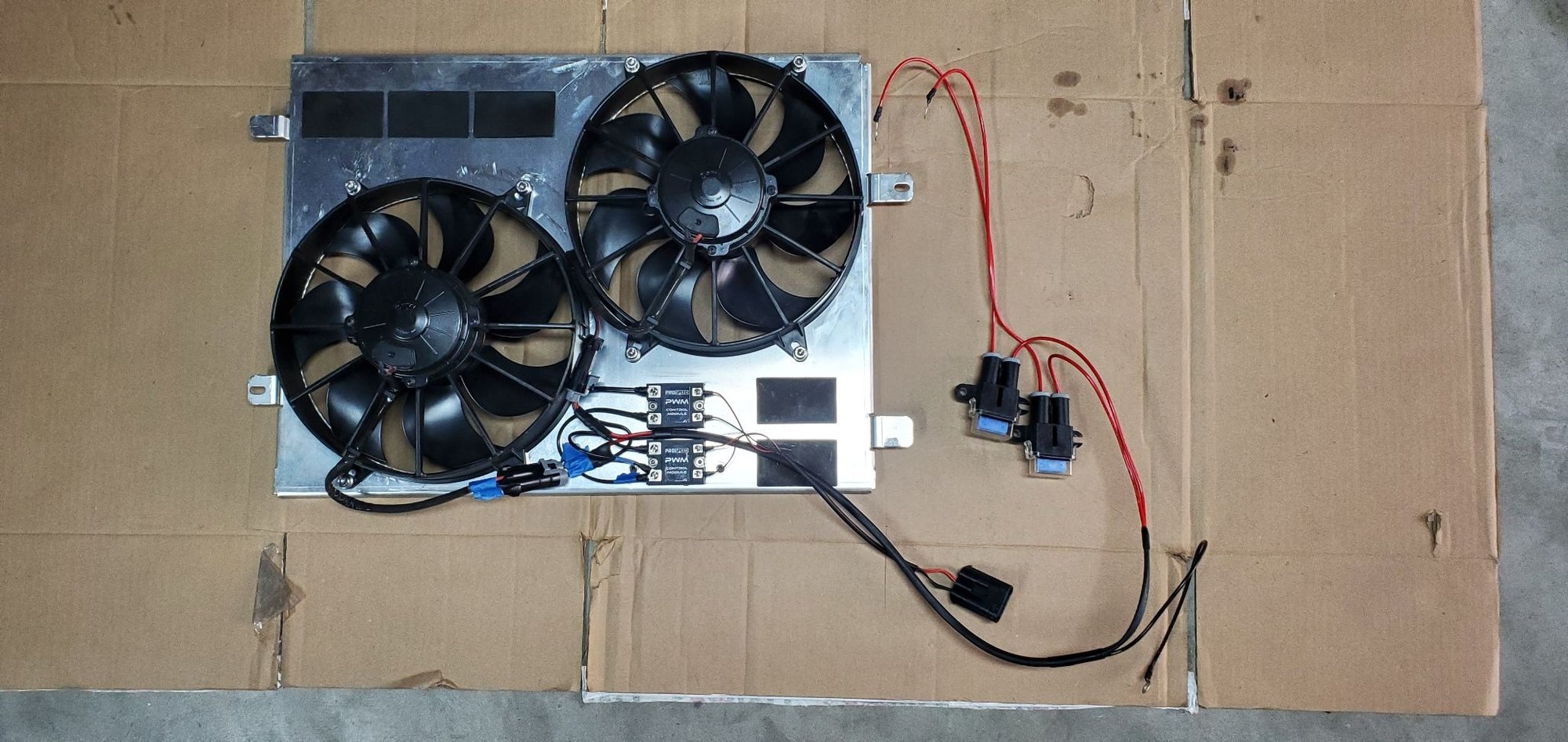 FS (For Sale) PROSPEED ZR1 - C6 Dual Spal Fan Shroud Kit w/ PWM Control ...