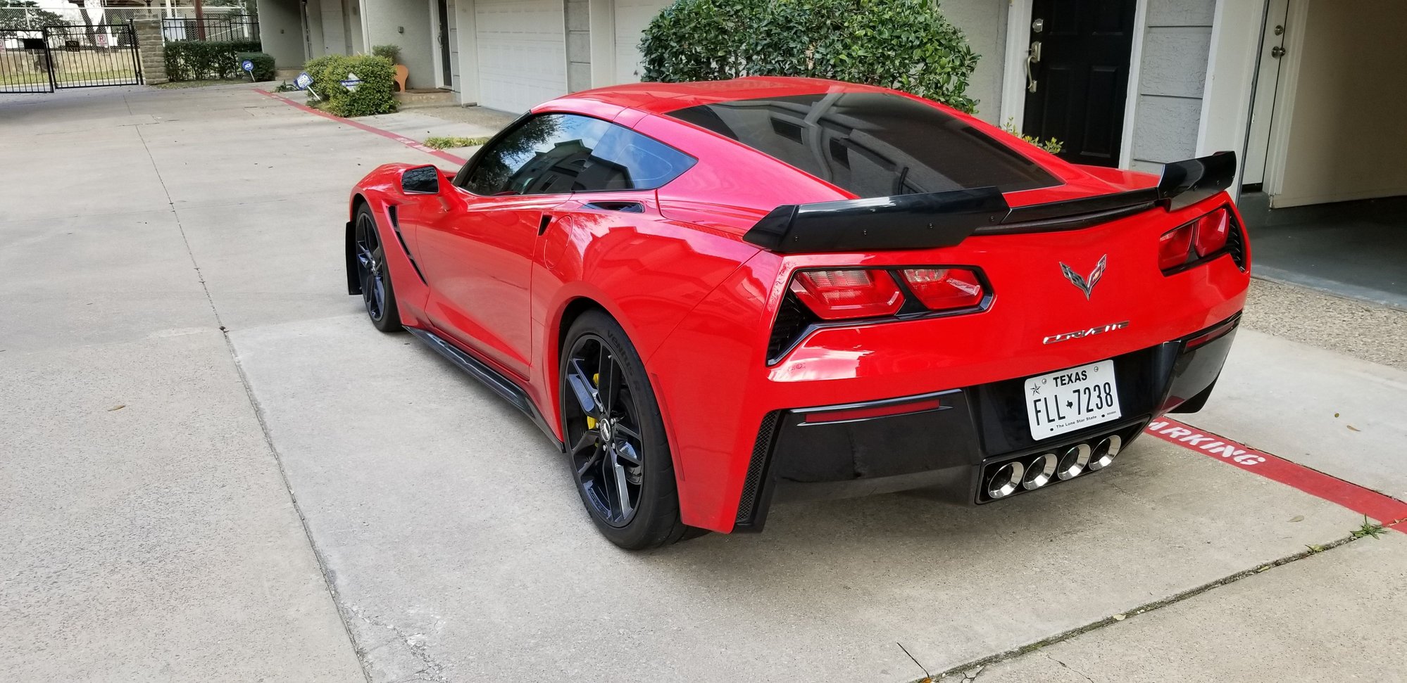 Z06 Spoiler bolted on Stingray Pic's - Page 2 - CorvetteForum ...