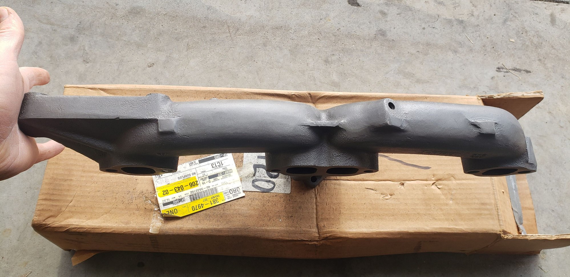 How to tell if my 3797901/02 manifolds are NOS with pics ...