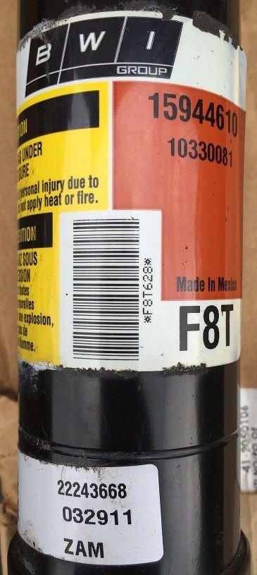 For Sale: Pair of C6 Magnetic Ride Control Shocks for Rear ...