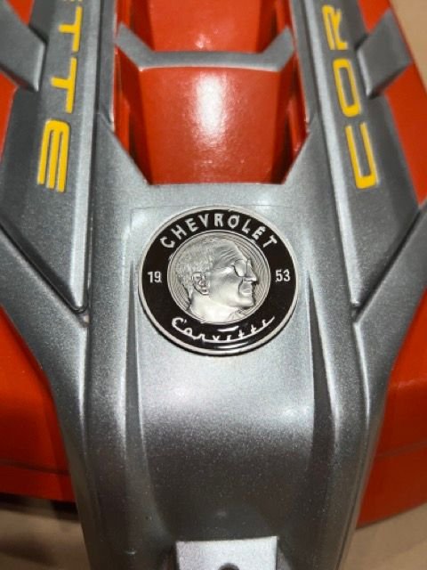 FS (For Sale) C8 Engine Cover, Two Color Sebring Orange and Silver ...