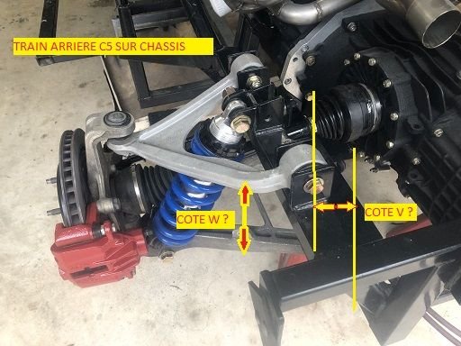 Ford GT40 Mk1 project with Corvette C5 front and rear uprights ...
