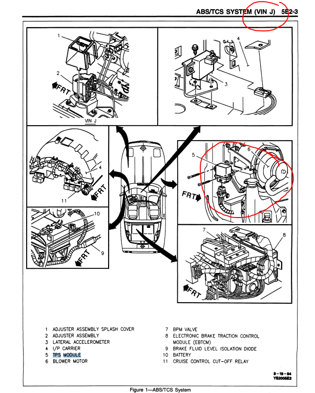 1995 C4 TPS Module Location?!?! - CorvetteForum - Chevrolet Corvette ...