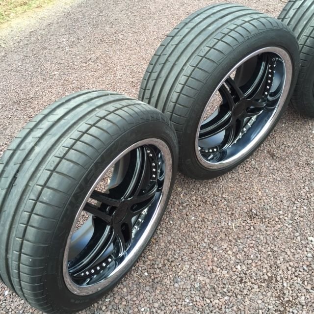 FS: WCC Bullet SR1 Black rims w/ tires. MINT - CorvetteForum ...