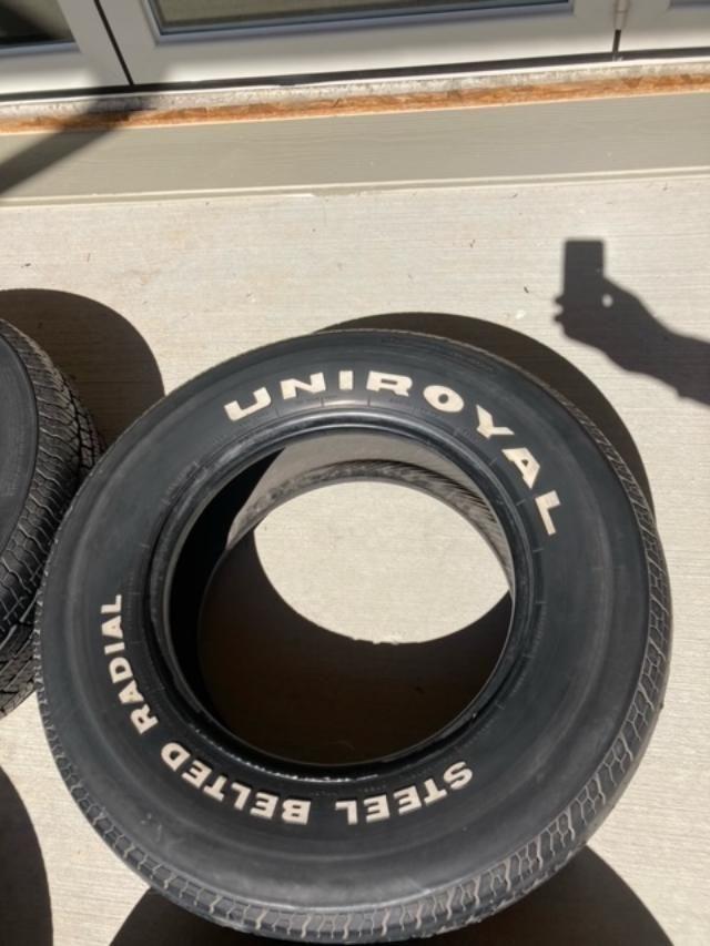 FS (For Sale) UNIROYAL STEEL BELTED RADIAL Tires 225/70R15 RWL ...