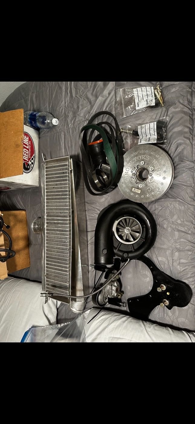 FS (For Sale) A&A C6 LS7/LS3 Dry Sump Supercharger kit w/ V3Ti 50mm BOV ...