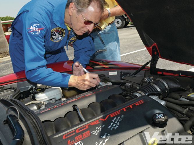 corvette c2 astronaut