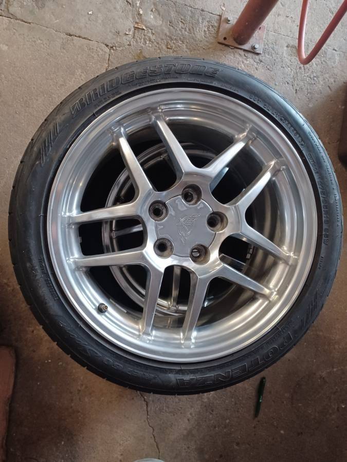 FS (For Sale) Corvette Zo6 Wheels and Tire Set C5 (aftermarket ...