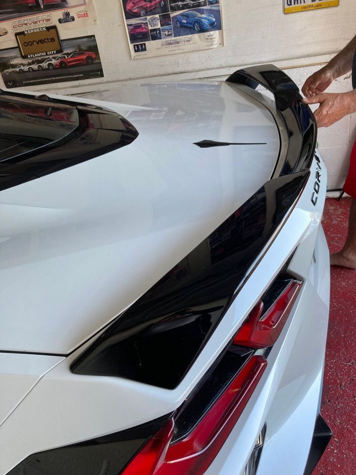 FS (For Sale) C8 Z51 rear Wing - CorvetteForum - Chevrolet Corvette ...