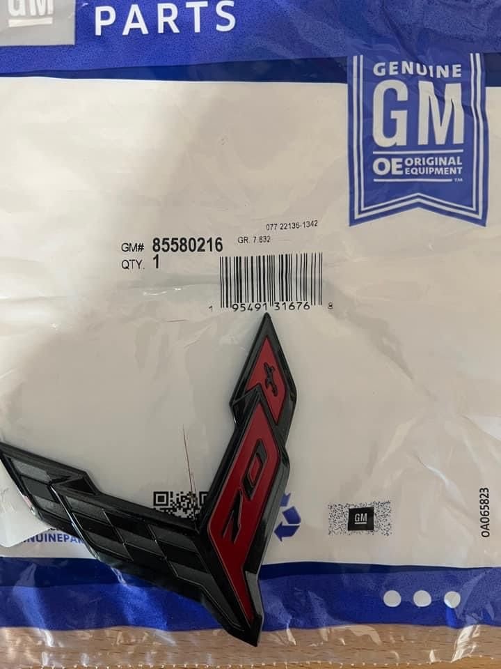 FS (For Sale) 70th Anniversary Hood Emblem OEM - CorvetteForum ...