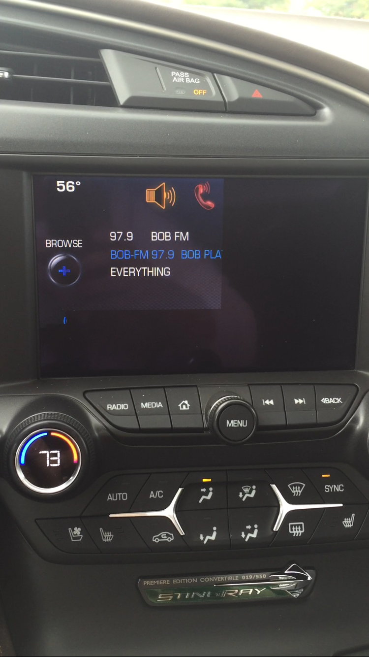 Infotainment screen - CorvetteForum - Chevrolet Corvette Forum Discussion