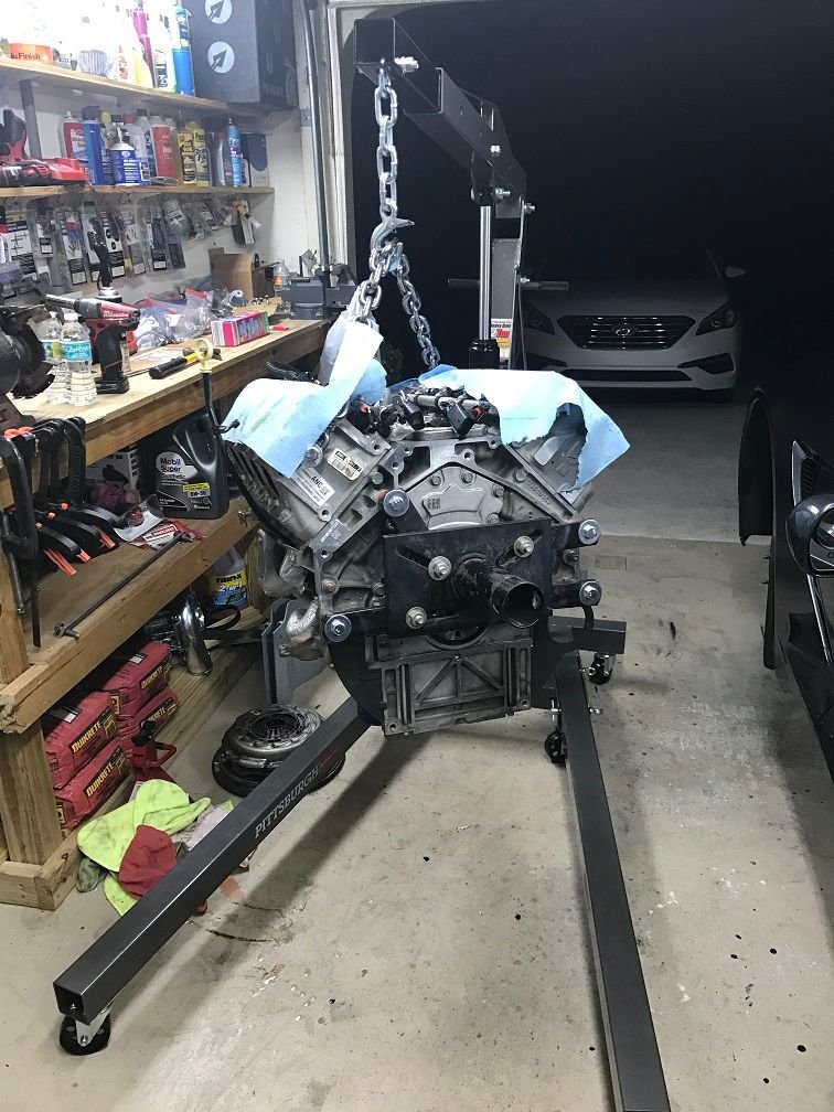 HOW TO: C7 LT1 Complete Engine Removal Procedure Guide in 50 steps (on ...