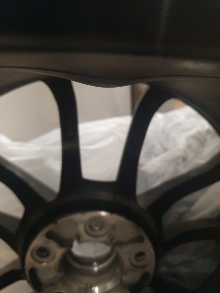 Fix it or toss it, rim inner structure bent inwards - CorvetteForum ...