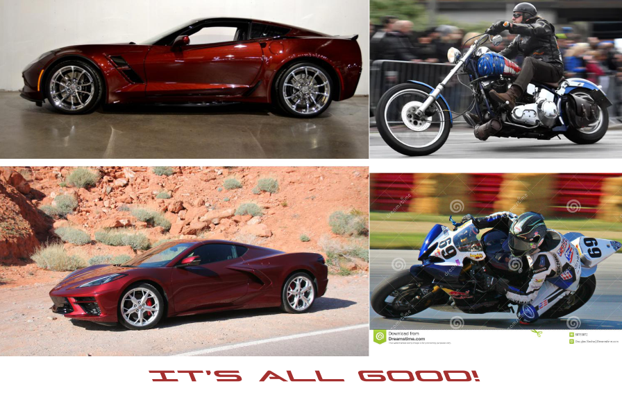 The C7 side profile is much nicer vs C8 - Page 2 - CorvetteForum ...