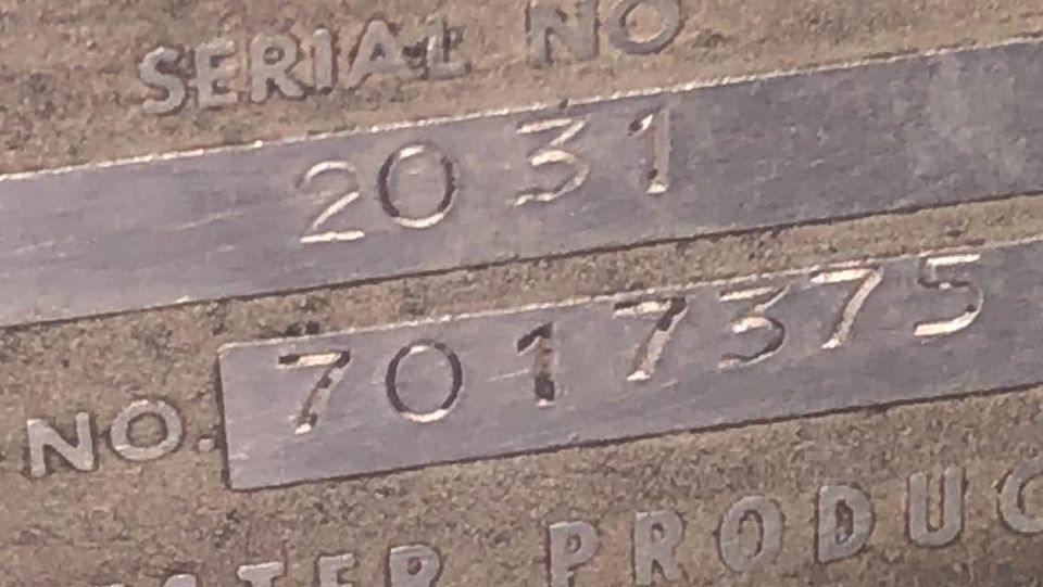 Fuel Injection Serial Number 2031 - CorvetteForum - Chevrolet Corvette ...