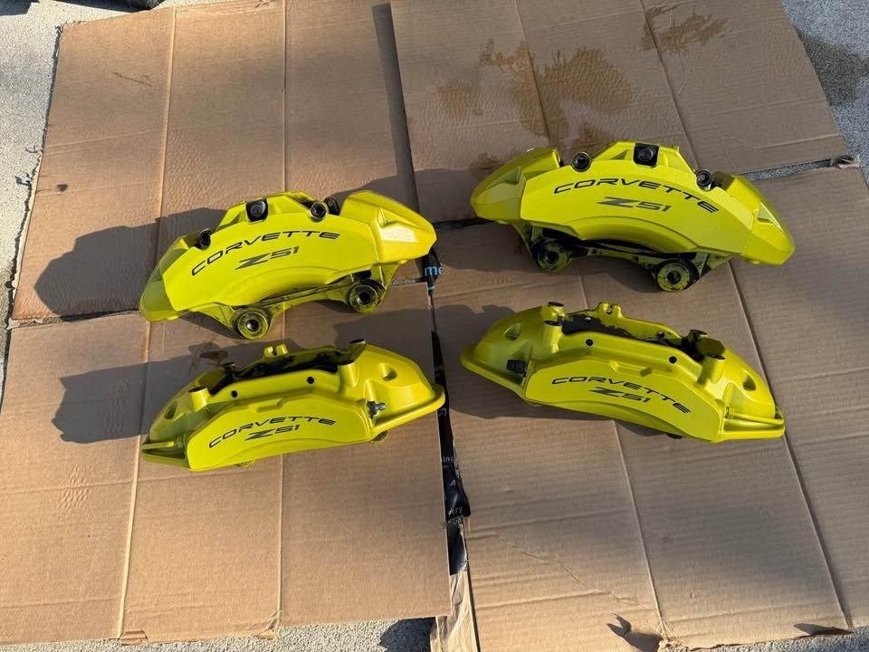 FS (For Sale) C8 Corvette factory yellow Z51 brake calipers ...