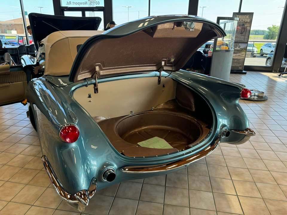 C1 54 Real Pennant blue car - earns a Top Flight !! - CorvetteForum ...