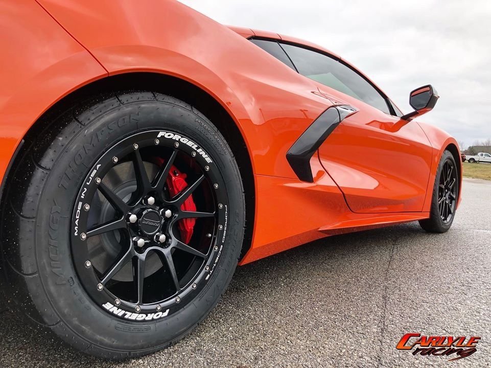 Custom wheel guide for 2020 C8 Corvette / specs /sizes /tire sizes etc ...