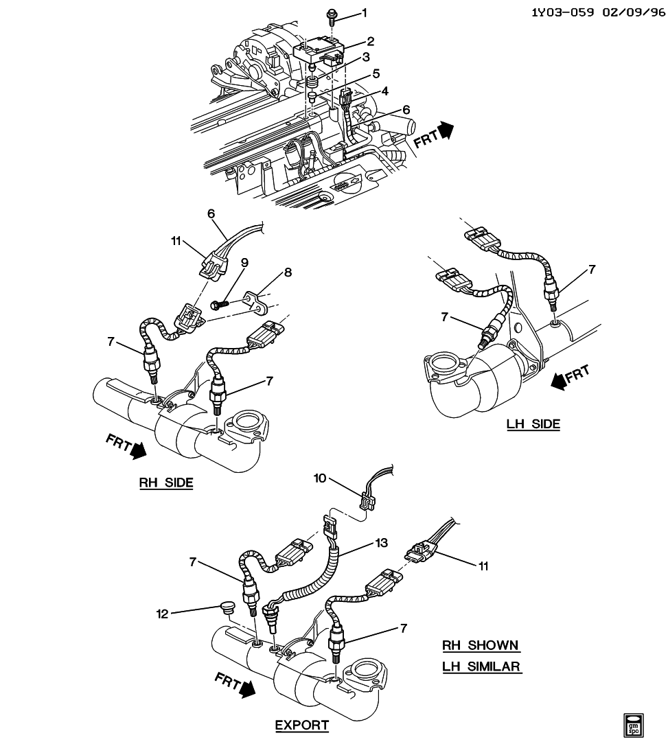 1996 LT4 Oxygen Sensor Locations... - CorvetteForum - Chevrolet ...