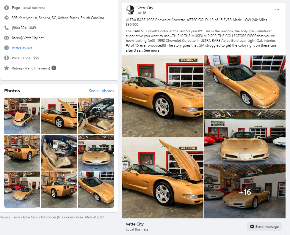 FS (For Sale) Aztec Gold C5 - CorvetteForum - Chevrolet Corvette Forum ...