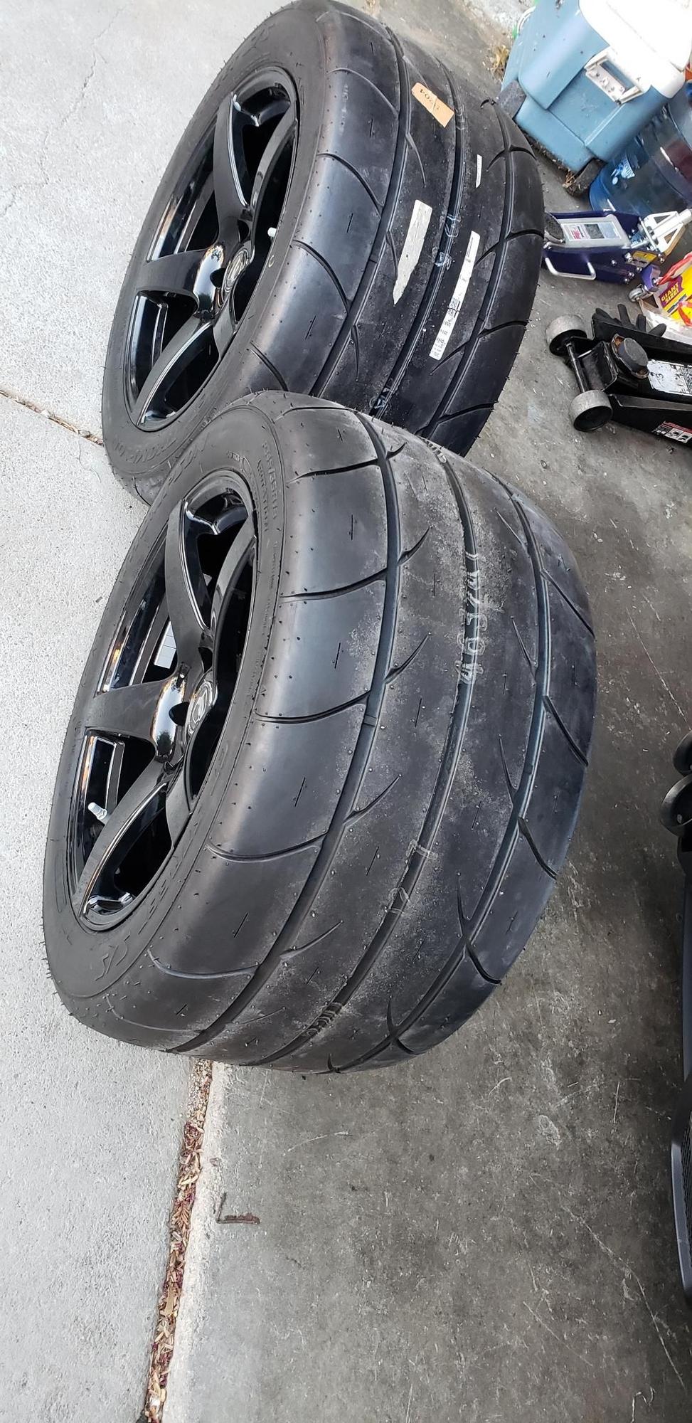 FS (For Sale) Forgestar 18x12 powdercoated rims with new Mickey ...