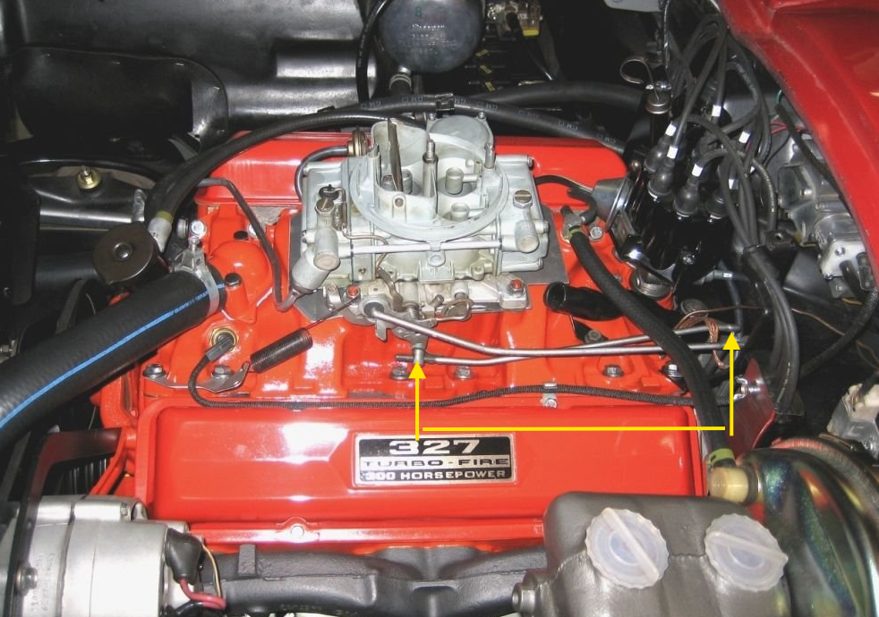 Is this powerglide kickdown linkage installed correctly ...