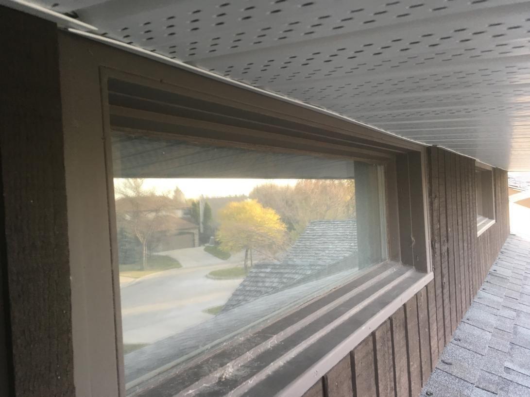 Soffits installed on window brickmould - DoItYourself.com Community Forums