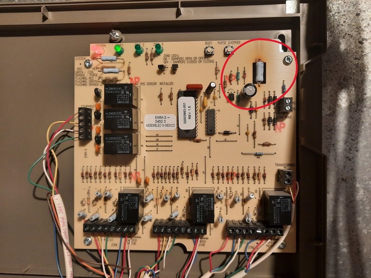 Honeywell EMM3 zoning board: replace or not - DoItYourself.com ...